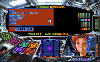 Screenshot of Protostar: War on the Frontier (DOS, 1993) - MobyGames