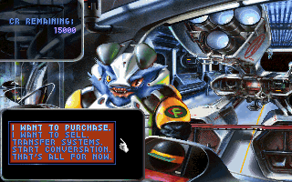 Screenshot of Protostar: War on the Frontier (DOS, 1993) - MobyGames