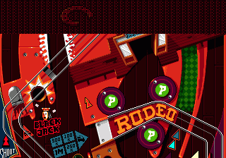 Screenshot of Psycho Pinball (Genesis, 1995) - MobyGames