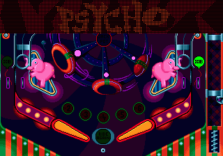 Screenshot of Psycho Pinball (Genesis, 1995) - MobyGames