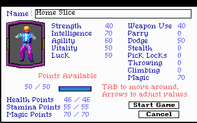 Screenshot of Quest for Glory II: Trial by Fire (DOS, 1990) - MobyGames