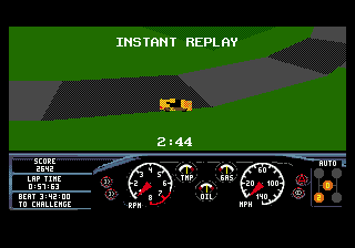 Screenshot of Race Drivin' (Genesis, 1990) - MobyGames