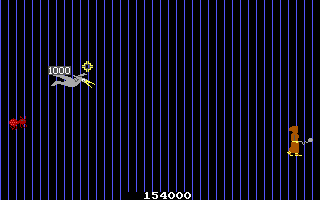 Screenshot of Crossbow (DOS, 1983) - MobyGames