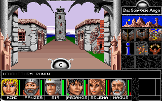 Screenshot of Realms of Arkania: Blade of Destiny (DOS, 1992) - MobyGames