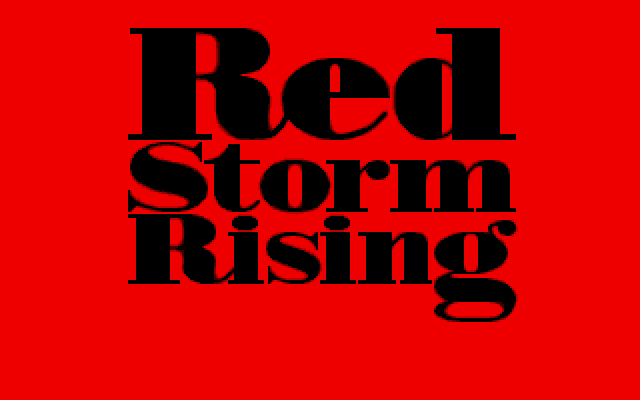 Red Storm Rising screenshots - MobyGames