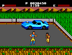 Screenshot of Renegade (SEGA Master System, 1986) - MobyGames