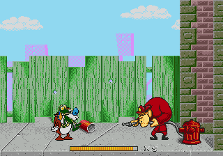Screenshot of The Ren & Stimpy Show: Stimpy's Invention (Genesis, 1993 ...