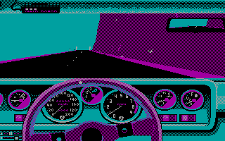 Screenshot of Test Drive (DOS, 1987) - MobyGames