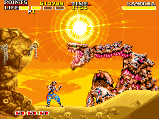 Screenshot of OSman (Arcade, 1996) - MobyGames