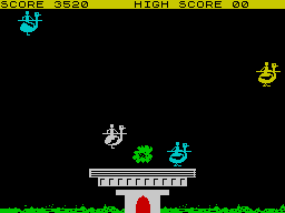Screenshot of Lancer Lords (ZX Spectrum, 1983) - MobyGames