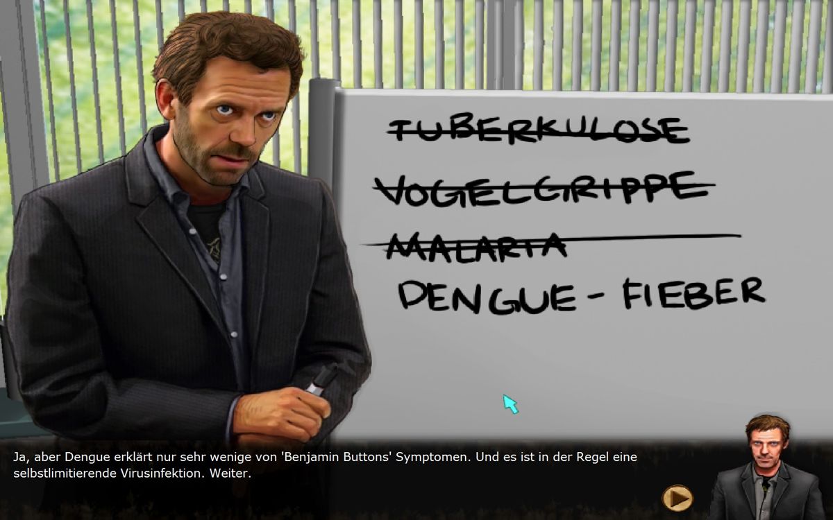 Screenshot of House M.D. (Windows, 2010) - MobyGames