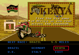 Screenshot of Road Rash 3 (Genesis, 1995) - MobyGames