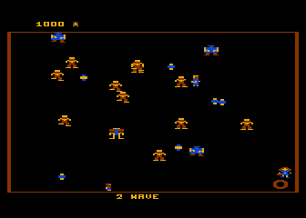 Screenshot of Robotron: 2084 (Atari 5200, 1982) - MobyGames