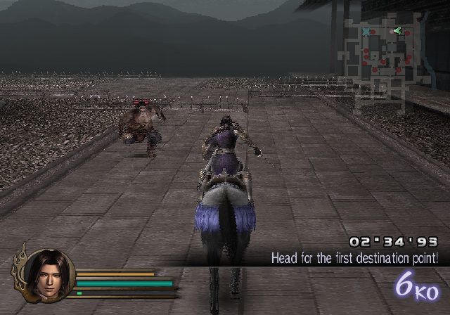 Screenshot of Samurai Warriors (PlayStation 2, 2004) - MobyGames
