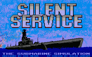 Screenshot of Silent Service (Atari ST, 1985) - MobyGames