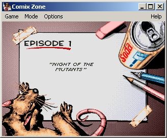 Screenshot of Comix Zone (Windows, 1995) - MobyGames