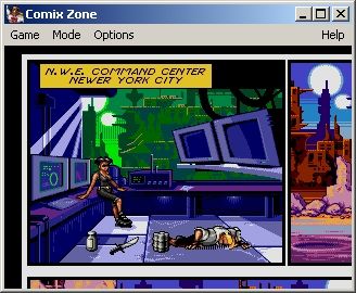 Screenshot of Comix Zone (Windows, 1995) - MobyGames