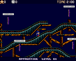 Screenshot of Wiz 'n' Liz (Amiga, 1993) - MobyGames