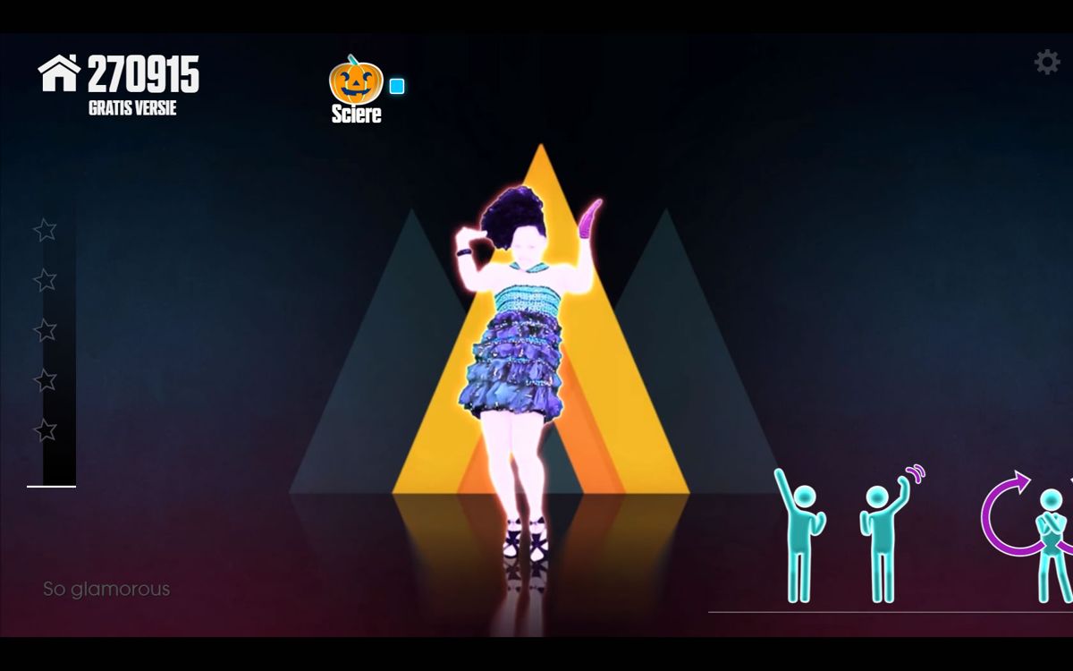 Screenshot of Just Dance Now (Android, 2014) - MobyGames