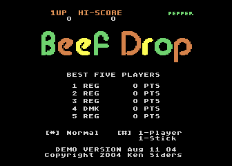 Beef Drop (2004) - MobyGames