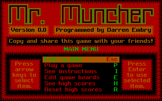 Mr. Muncher (1992) - MobyGames