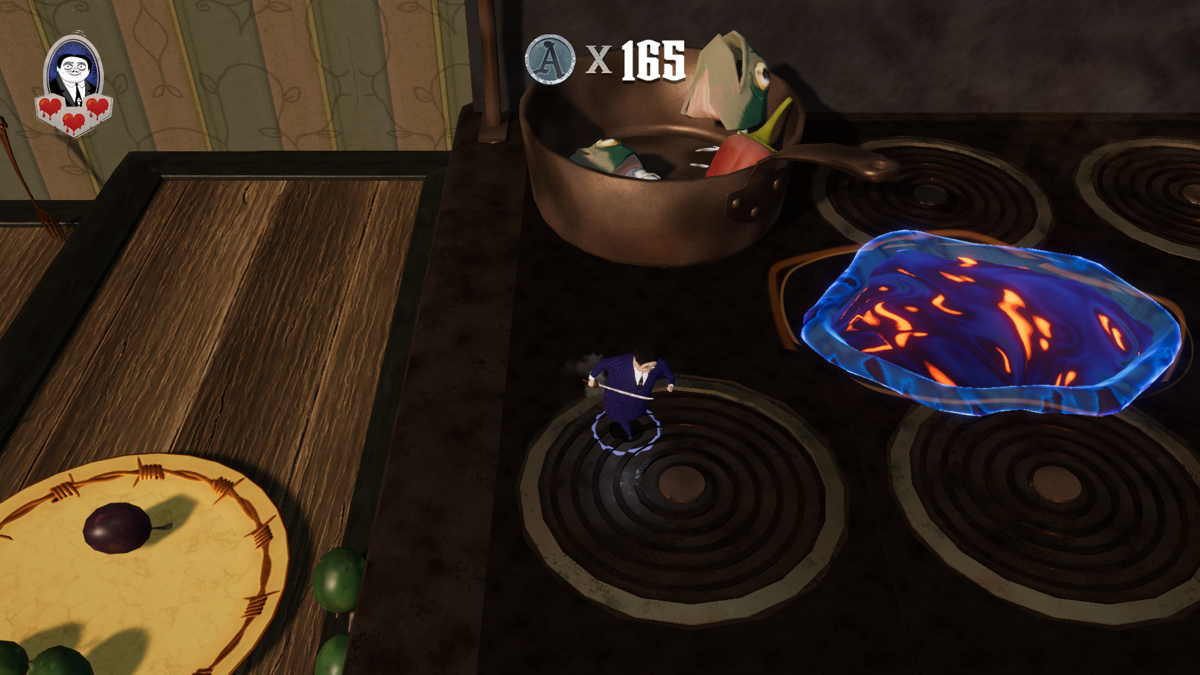 Screenshot of The Addams Family: Mansion Mayhem (Windows, 2021) - MobyGames