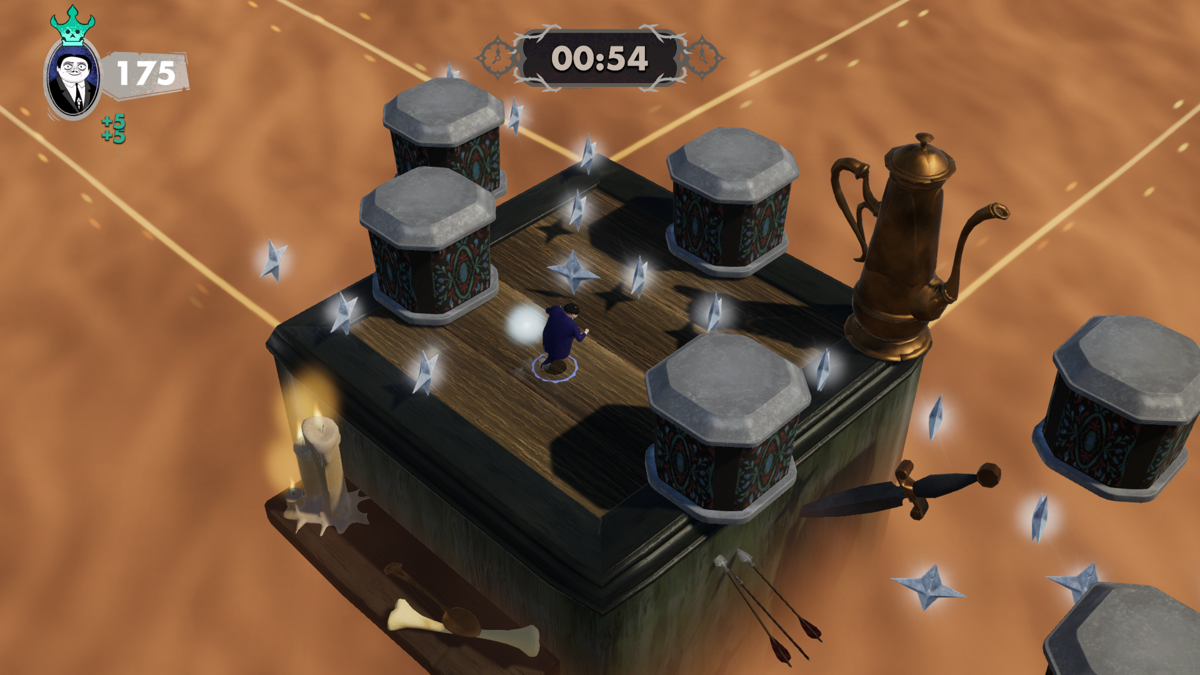 Screenshot of The Addams Family: Mansion Mayhem (Windows, 2021) - MobyGames