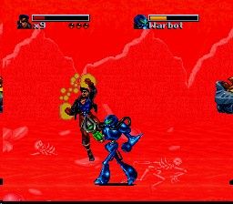 Screenshot of The Death and Return of Superman (SNES, 1994) - MobyGames