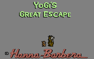 Screenshot of Yogi's Great Escape (Commodore 64, 1990) - MobyGames