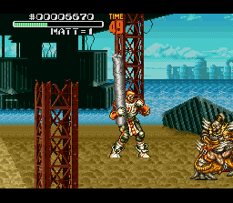 Screenshot of Undercover Cops (SNES, 1992) - MobyGames