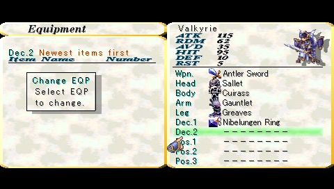 Screenshot of Valkyrie Profile: Lenneth (PSP, 2006) - MobyGames