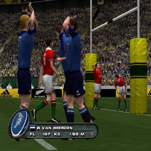 Screenshot of Rugby 2004 (PlayStation 2, 2003) - MobyGames