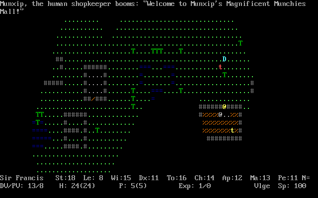 Screenshot of Ancient Domains of Mystery (DOS, 1994) - MobyGames