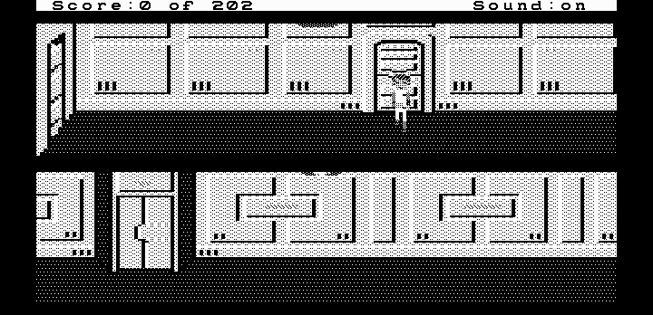 Screenshot of Space Quest: Chapter I - The Sarien Encounter (DOS, 1986 ...