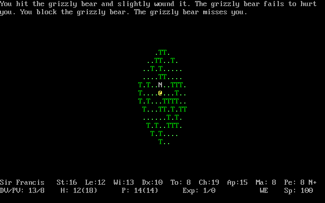 Screenshot of Ancient Domains of Mystery (DOS, 1994) - MobyGames