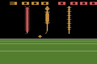 Screenshot of Bugs (Atari 2600, 1982) - MobyGames