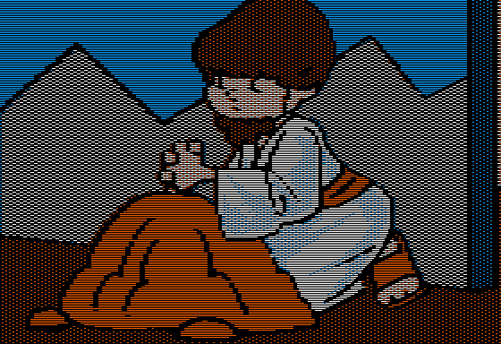 Screenshot of A Week That Changed the World (Apple II, 1985) - MobyGames