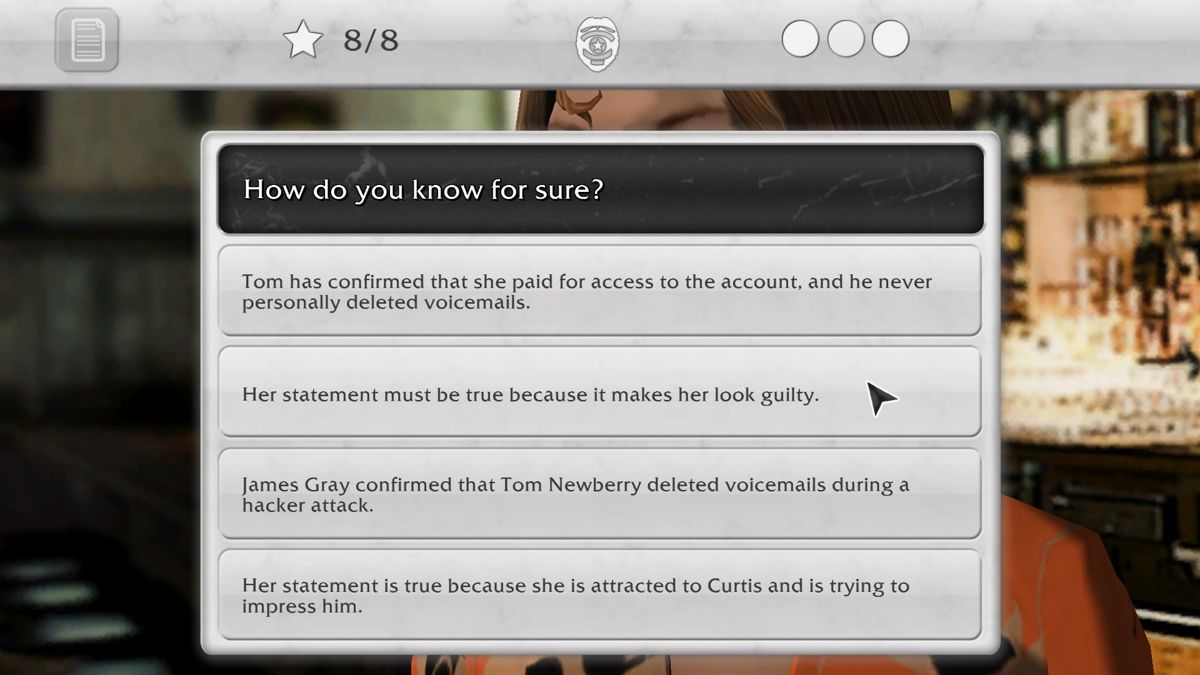 Screenshot of Law & Order: Legacies (Windows, 2011) - MobyGames