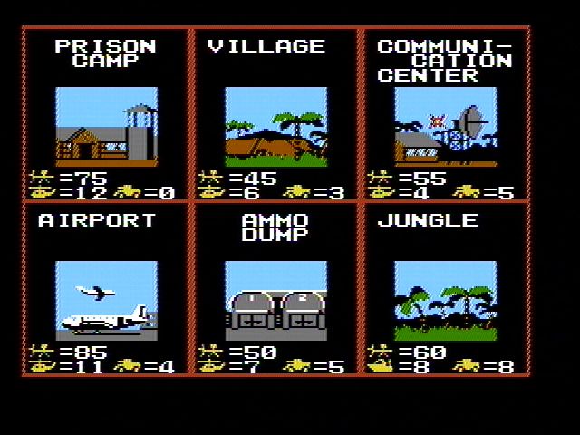 Screenshot of Operation Wolf (NES, 1987) - MobyGames