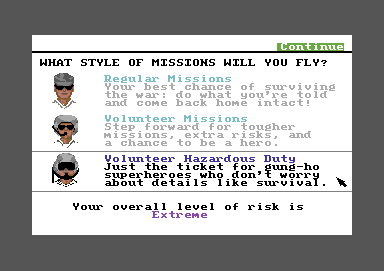 Screenshot of Gunship (Commodore 64, 1986) - MobyGames