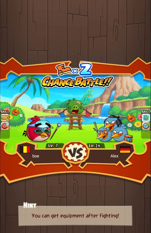 Screenshot of Angry Birds: Fight! (Android, 2015) - MobyGames