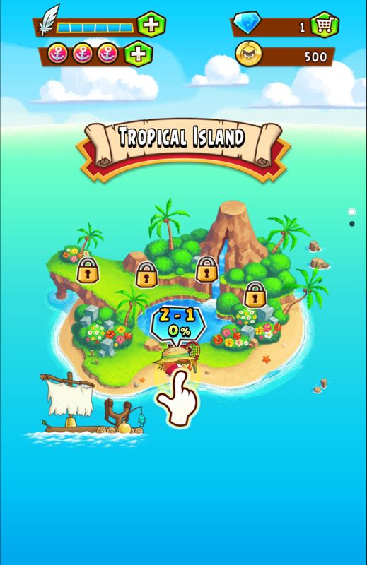 Screenshot of Angry Birds: Fight! (Android, 2015) - MobyGames