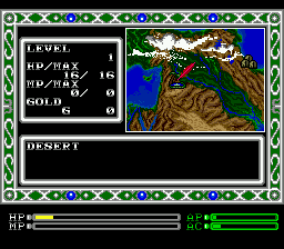 Screenshot of Exile (Genesis, 1988) - MobyGames
