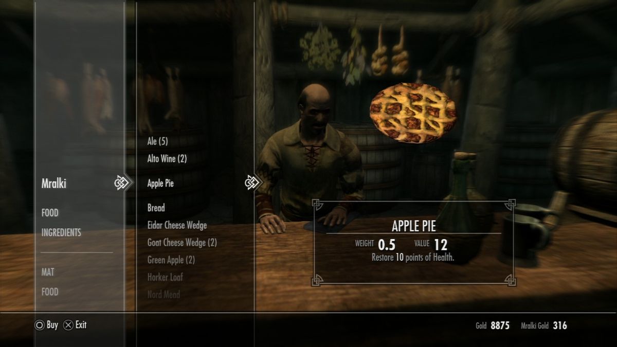 Screenshot of The Elder Scrolls V: Skyrim (PlayStation 3, 2011) - MobyGames