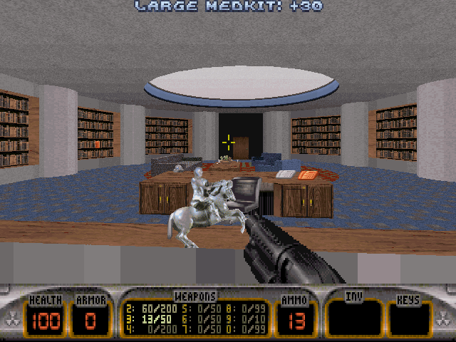 Screenshot of Duke it out in D.C. (DOS, 1997) - MobyGames