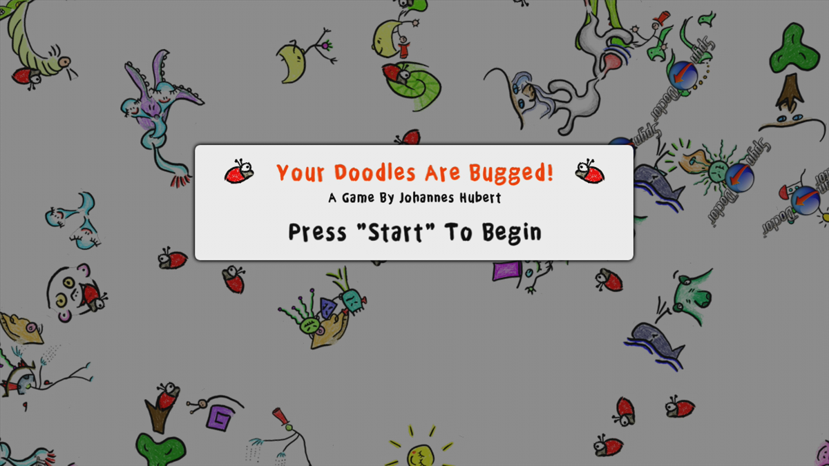 Your Doodles Are Bugged! screenshots - MobyGames