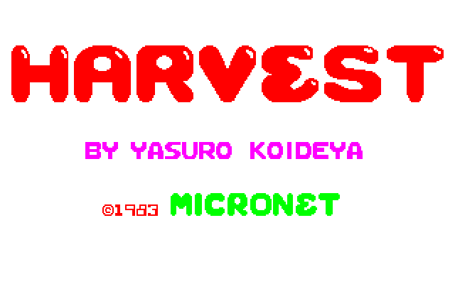 Harvest - MobyGames