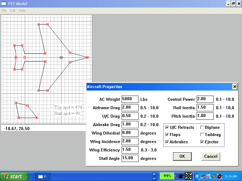 Screenshot of Flight Sim Toolkit (Windows 3.x, 1991) - MobyGames