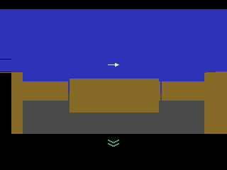 Screenshot of London Blitz (Atari 2600, 1983) - MobyGames