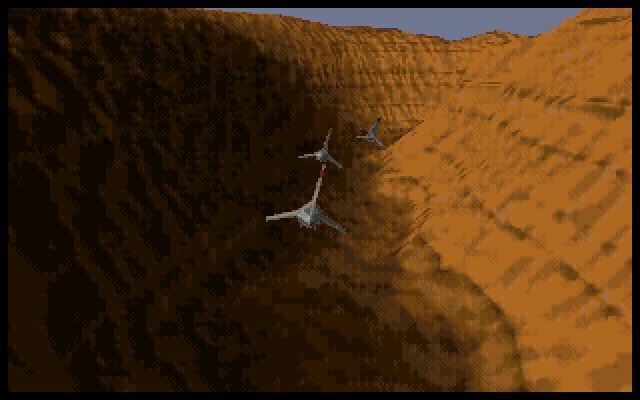 Screenshot of Star Wars: Rebel Assault (DOS, 1993) - MobyGames